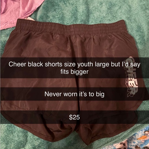 Varsity | Bottoms | Varsity Black Athletic Shorts Relaxed Fit | Poshmark